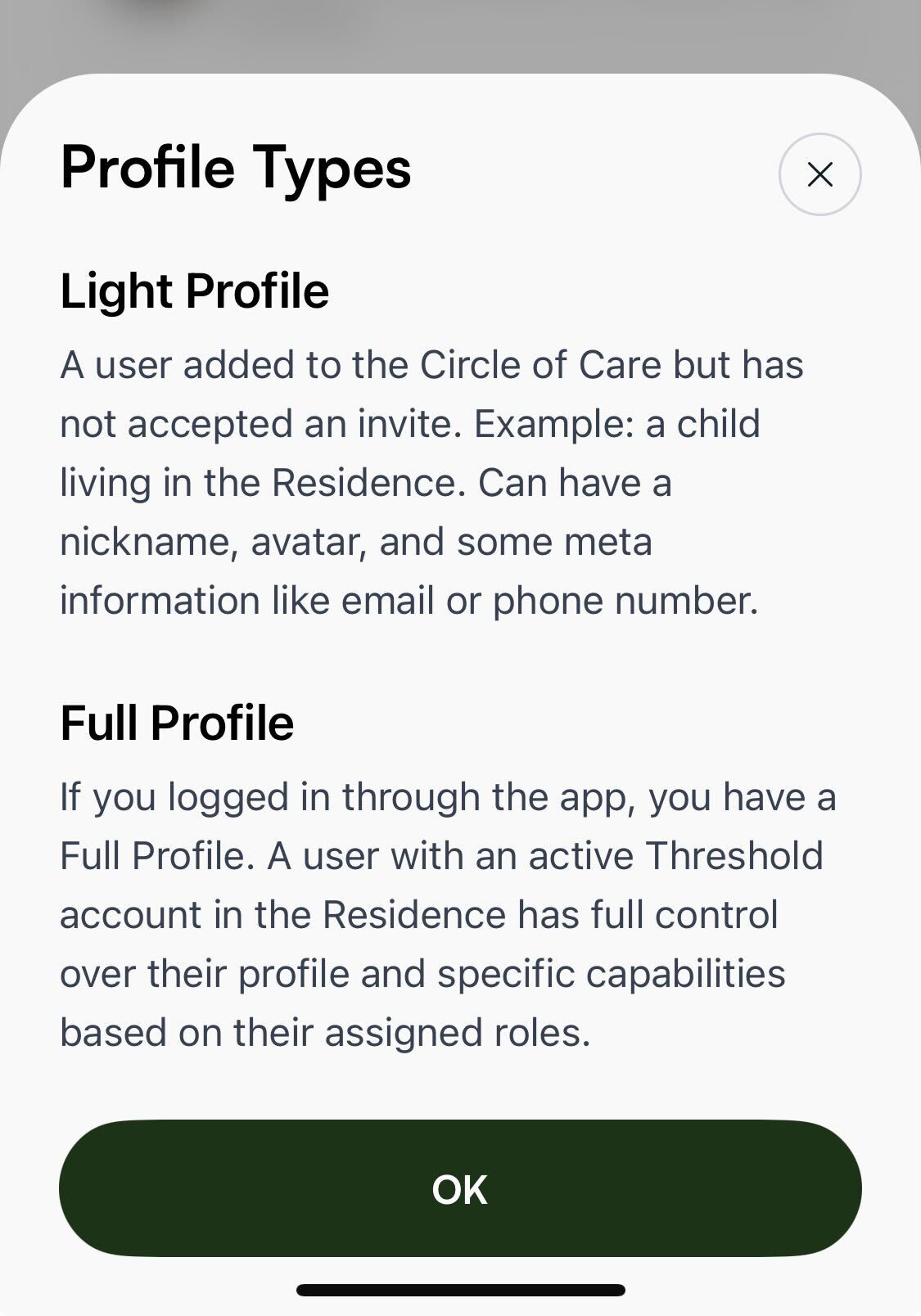 Understanding Tooltips in the Threshold app – Threshold Care